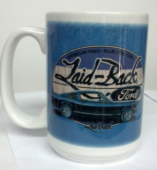 Mug - Mustang Fastback BLUE - StangStuff