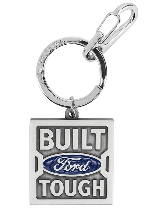 Key Chain - BUILT FORD TOUGH w/ Carabiner - StangStuff