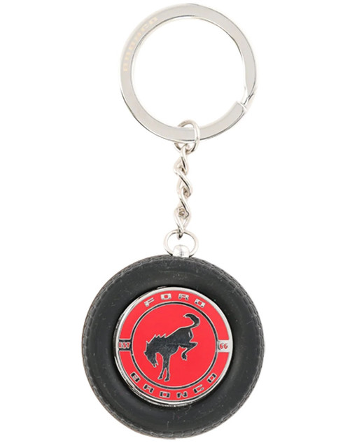 Key Chain - Ford Bronco 60th Anniversary Tire Keychain - StangStuff