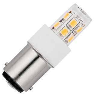 Led-Lampe,Ba15D,2W,2700K