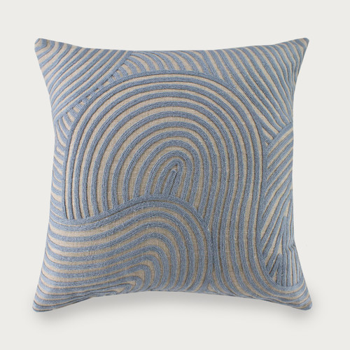 WAYLAND SQUARE 18X18 - SKY - Richloom Contract