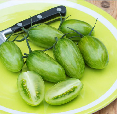 Artisan Green Tiger tomato seeds