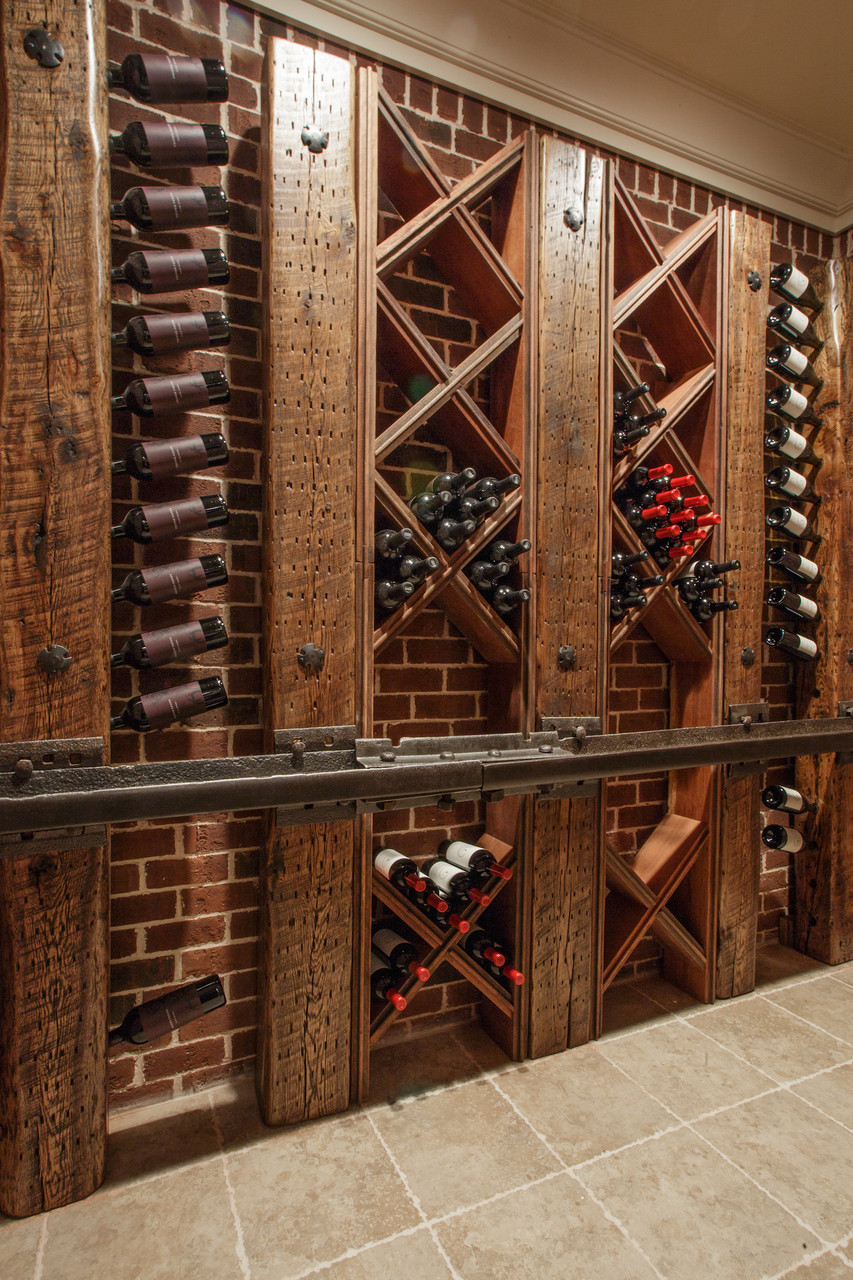 Custom installation wine cellar for home, restaurant and hospitality