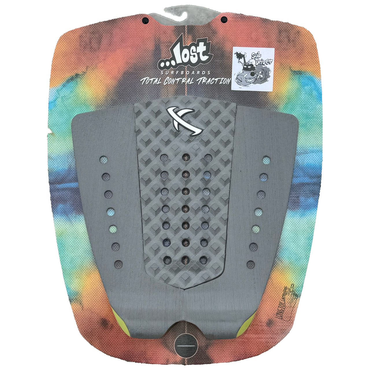LOST TOTAL CONTROL SUB DRIVER TRACTION PAD (TCT-SUBD-GRY) - Catalyst