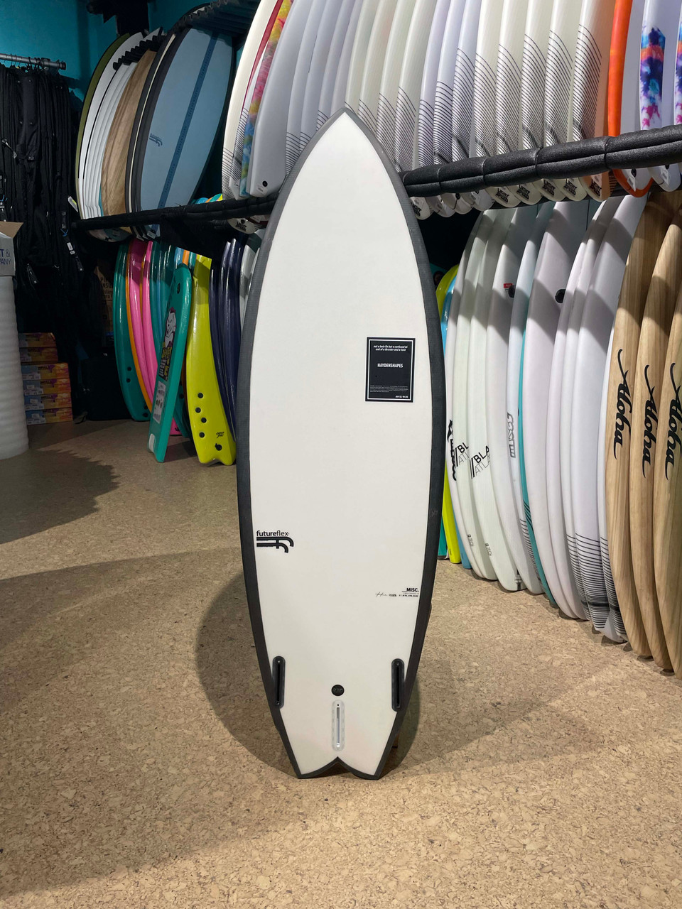 5'8 HAYDENSHAPES MISC. SURFBOARD (0106) - Catalyst