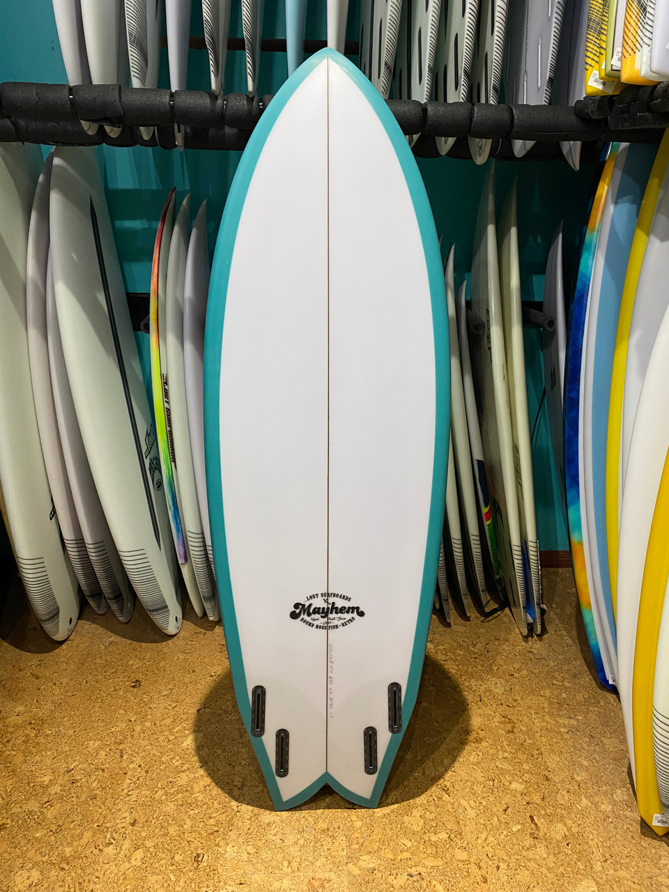 6'1 LOST RNF RETRO SURFBOARD (241300) - Catalyst