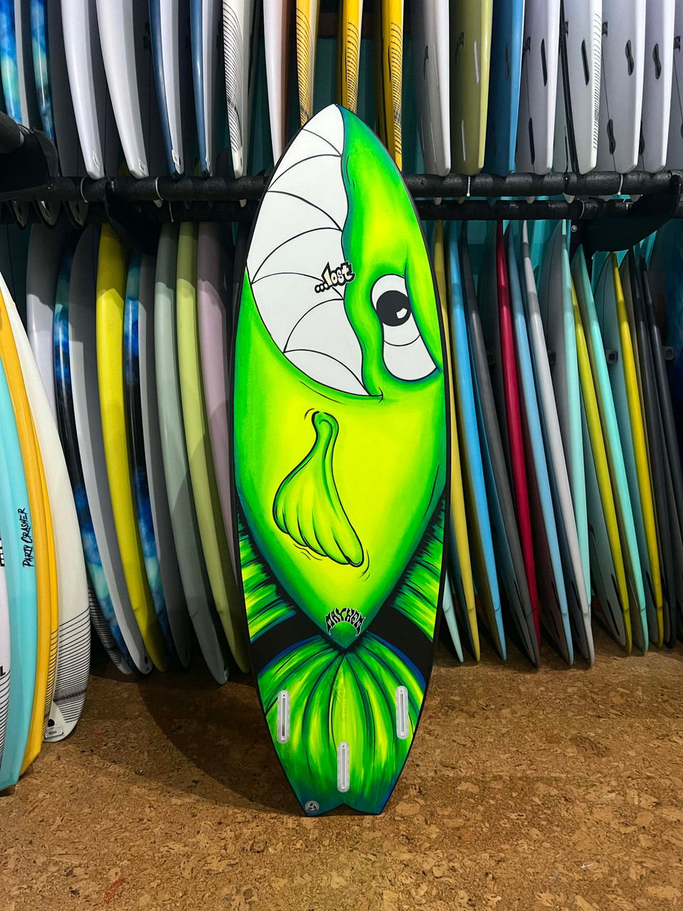 6'0 LOST LIMITED BLACK SHEEP RNF 96 WIDE SURFBOARD (247730) - Catalyst