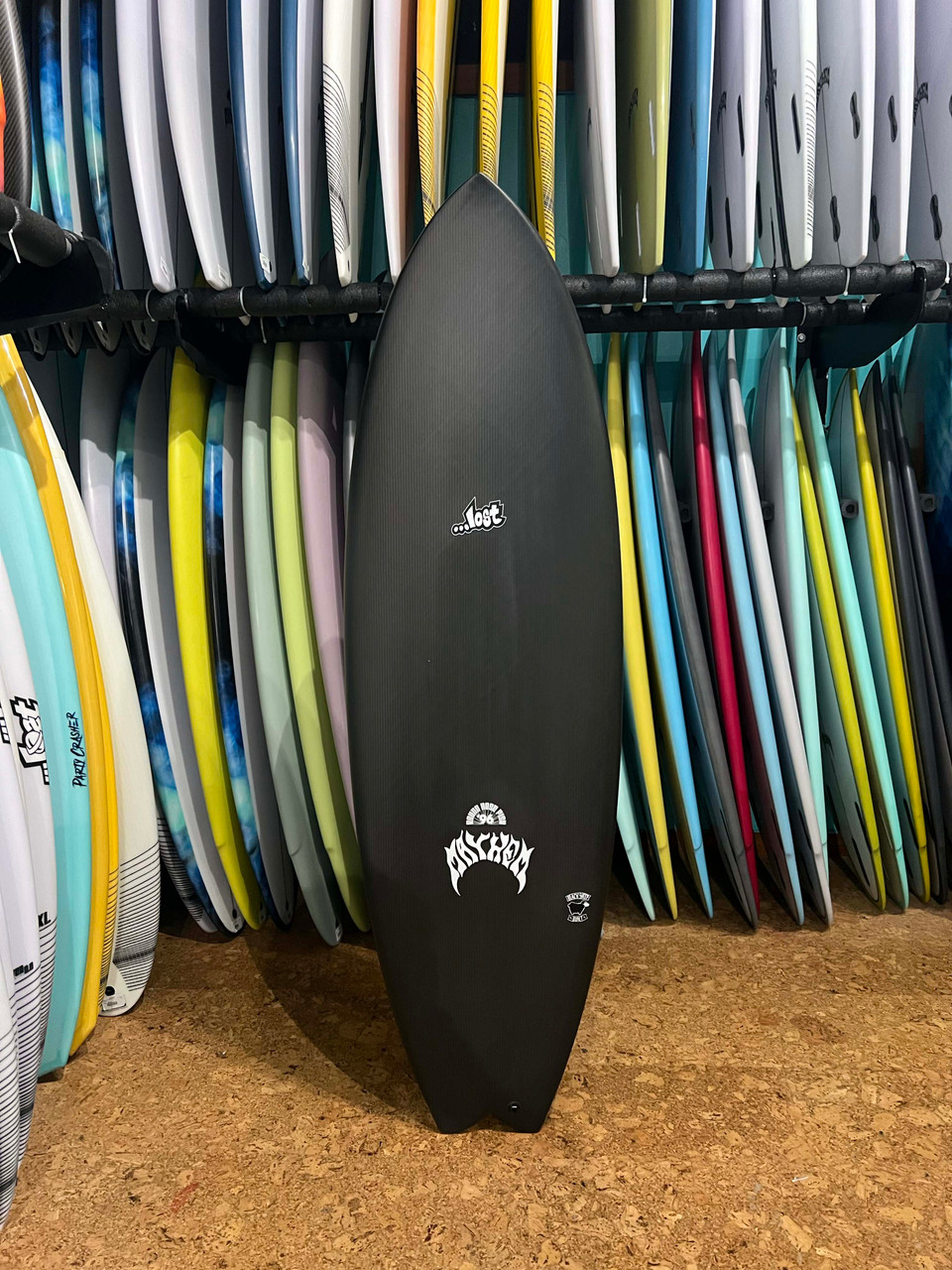 5'11 LOST LIMITED BLACK SHEEP RNF 96 WIDE SURFBOARD (247729) - Catalyst