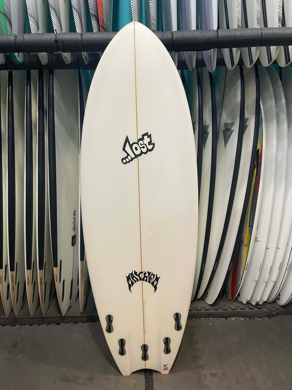 5'11 LOST PUDDLE FISH USED SURFBOARD (171251) - Catalyst