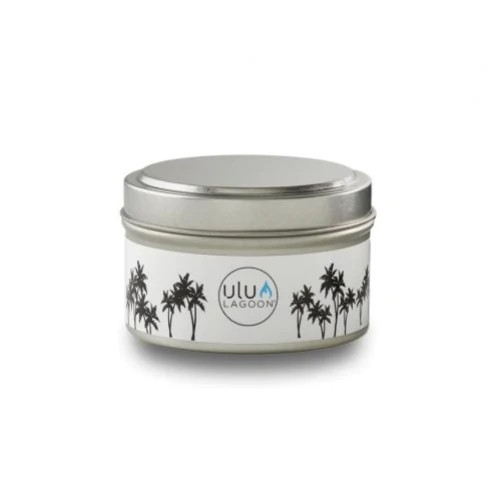 ULU LAGOON 6 OZ BLACK PALM TRAVEL TIN CANDLE () - Catalyst