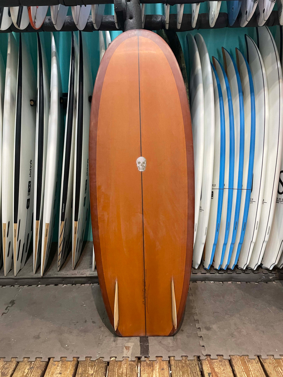 5'2 CHRISTENSON OCEAN RACER SURFBOARD (2218757) - Catalyst
