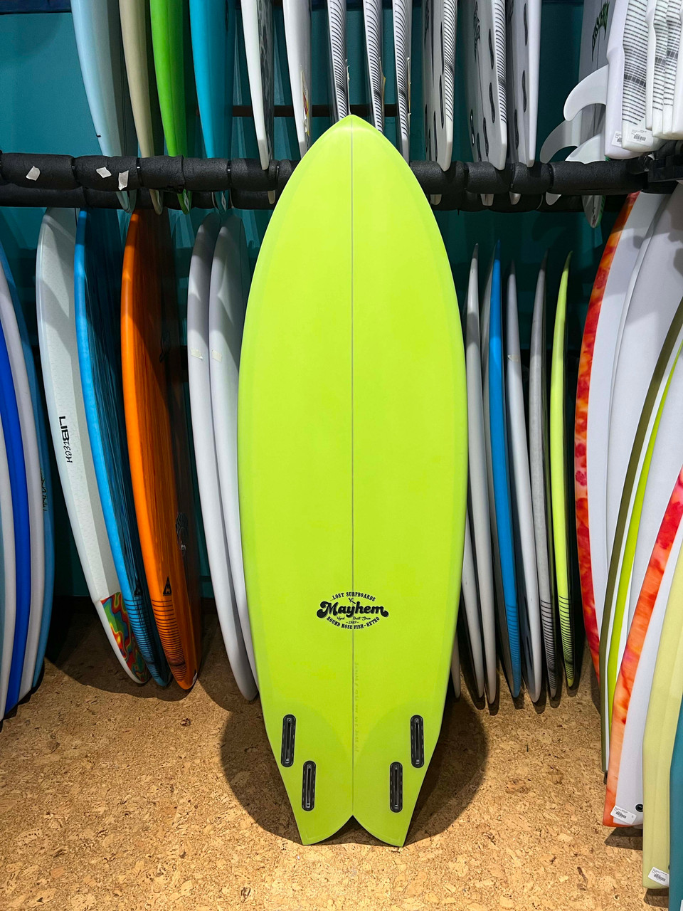 6'1 LOST RNF RETRO SURFBOARD (247675) - Catalyst