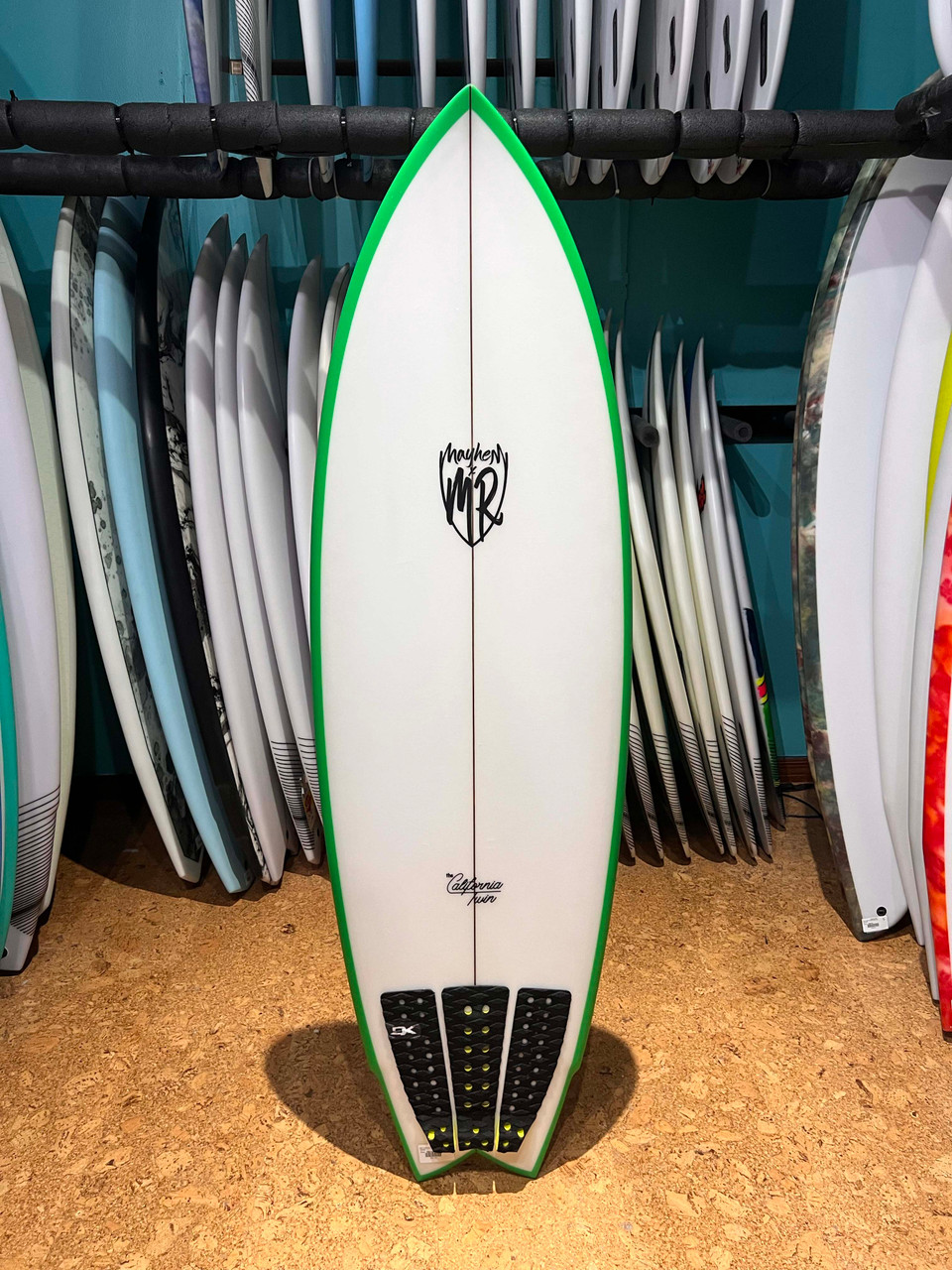 5'5 LOST MR X MB CALI TWIN USED SURFBOARD (195482) - Catalyst