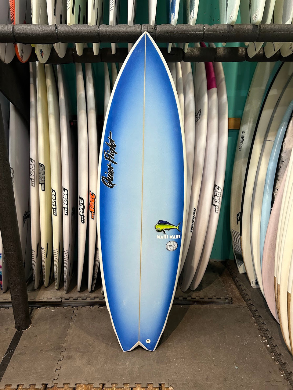 5'8 QUIET FLIGHT MAHI SURFBOARD (62247) - Catalyst