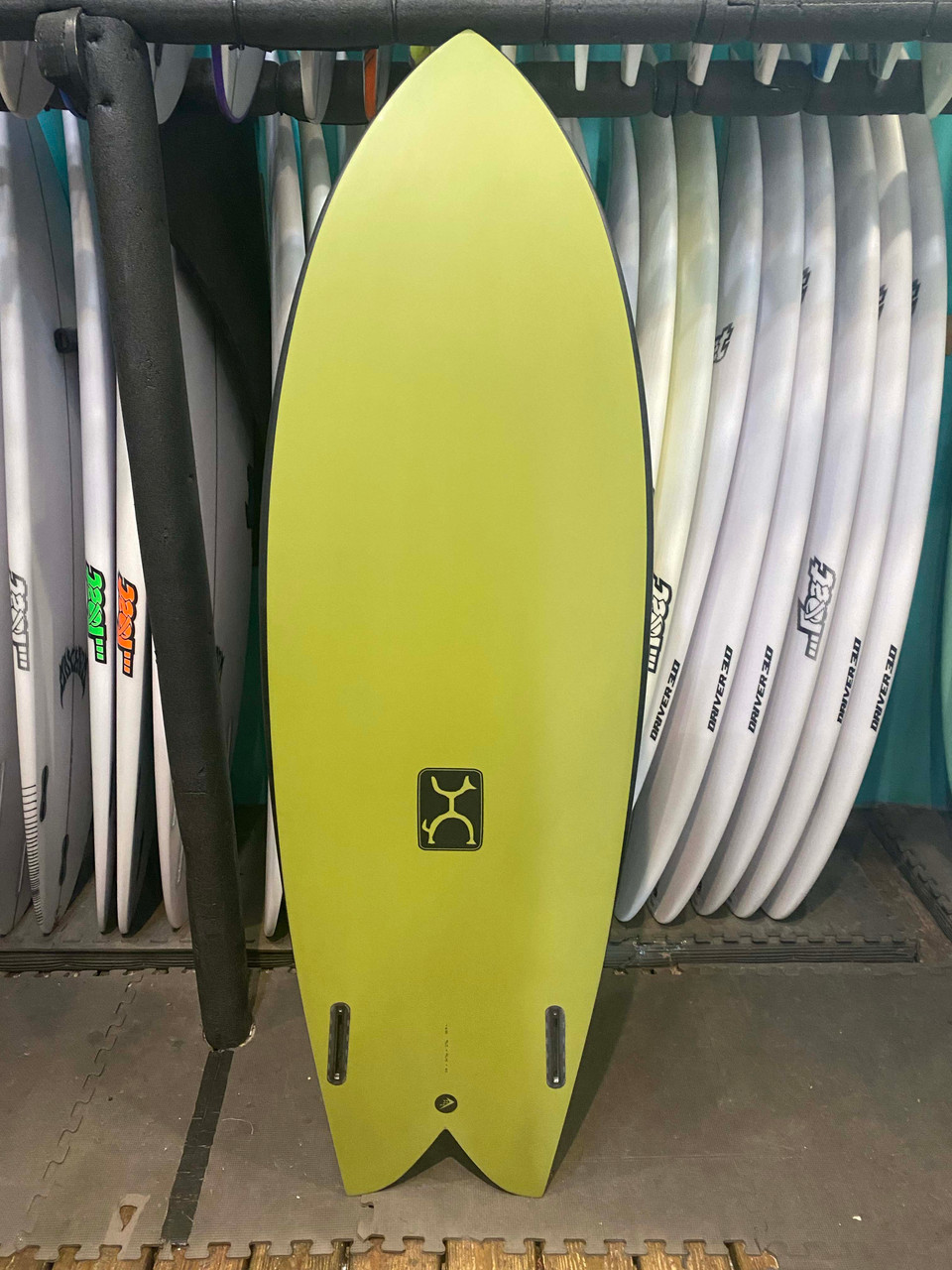 5'8 FIREWIRE TOO FISH HELIUM SURFBOARD (1610562) - Catalyst