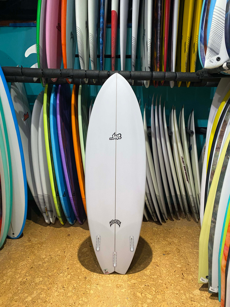 5'8 LOST RNF 96 SURFBOARD (257232) - Catalyst