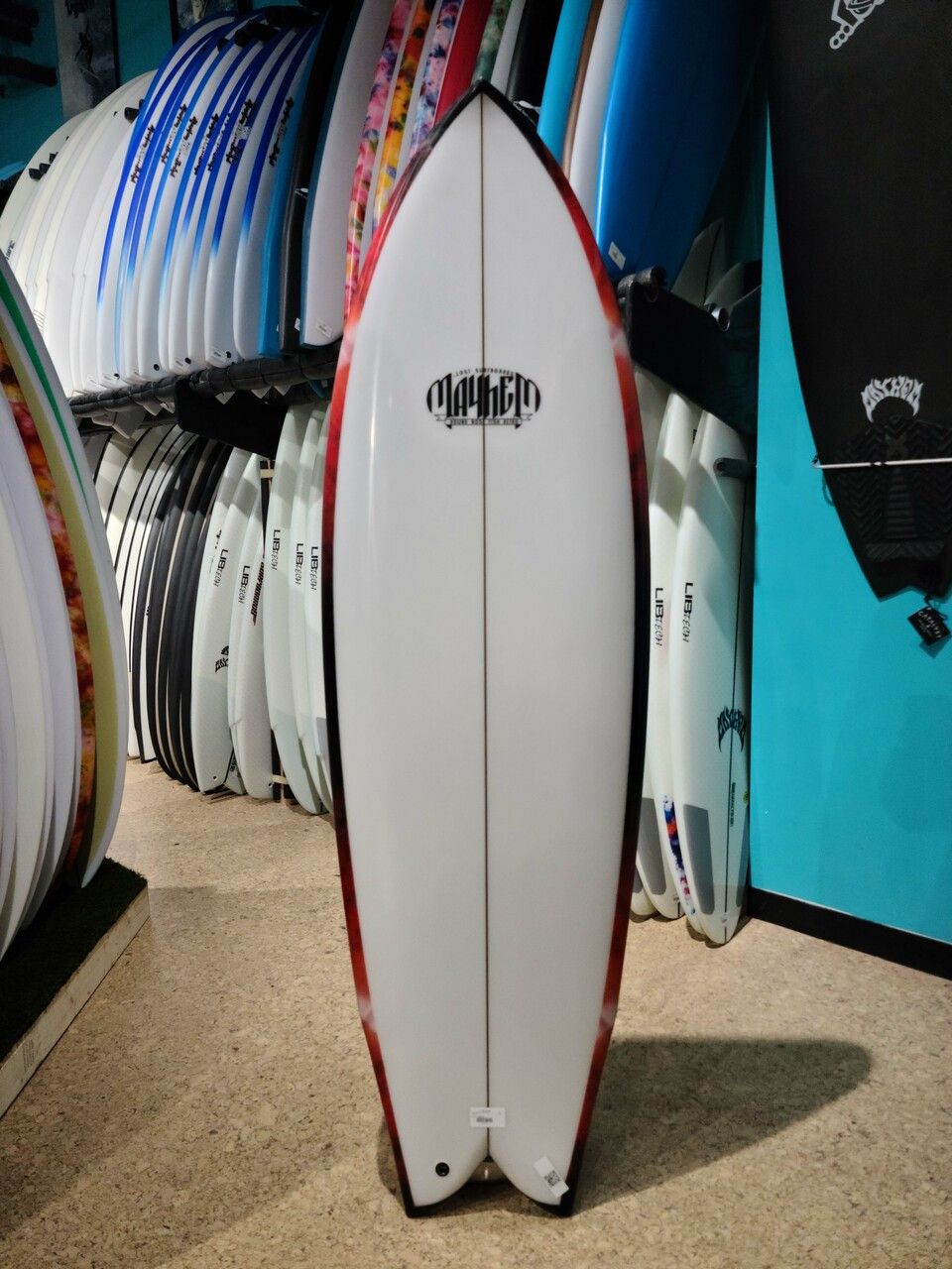 5'10 LOST RNF RETRO REVAMP 23" SURFBOARD (252538) - Catalyst