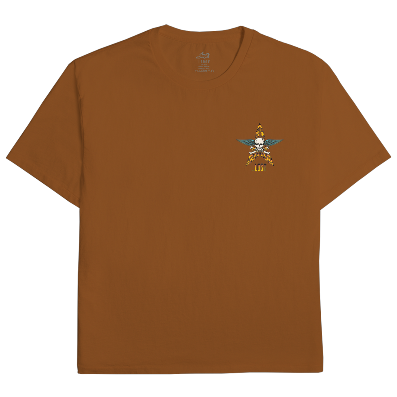 LOST CLOTHING HOT ROD BOXY TEE (10510890) - Catalyst