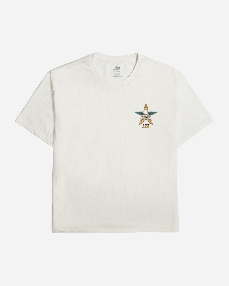 LOST CLOTHING HOT ROD BOXY TEE (10510890) - Catalyst