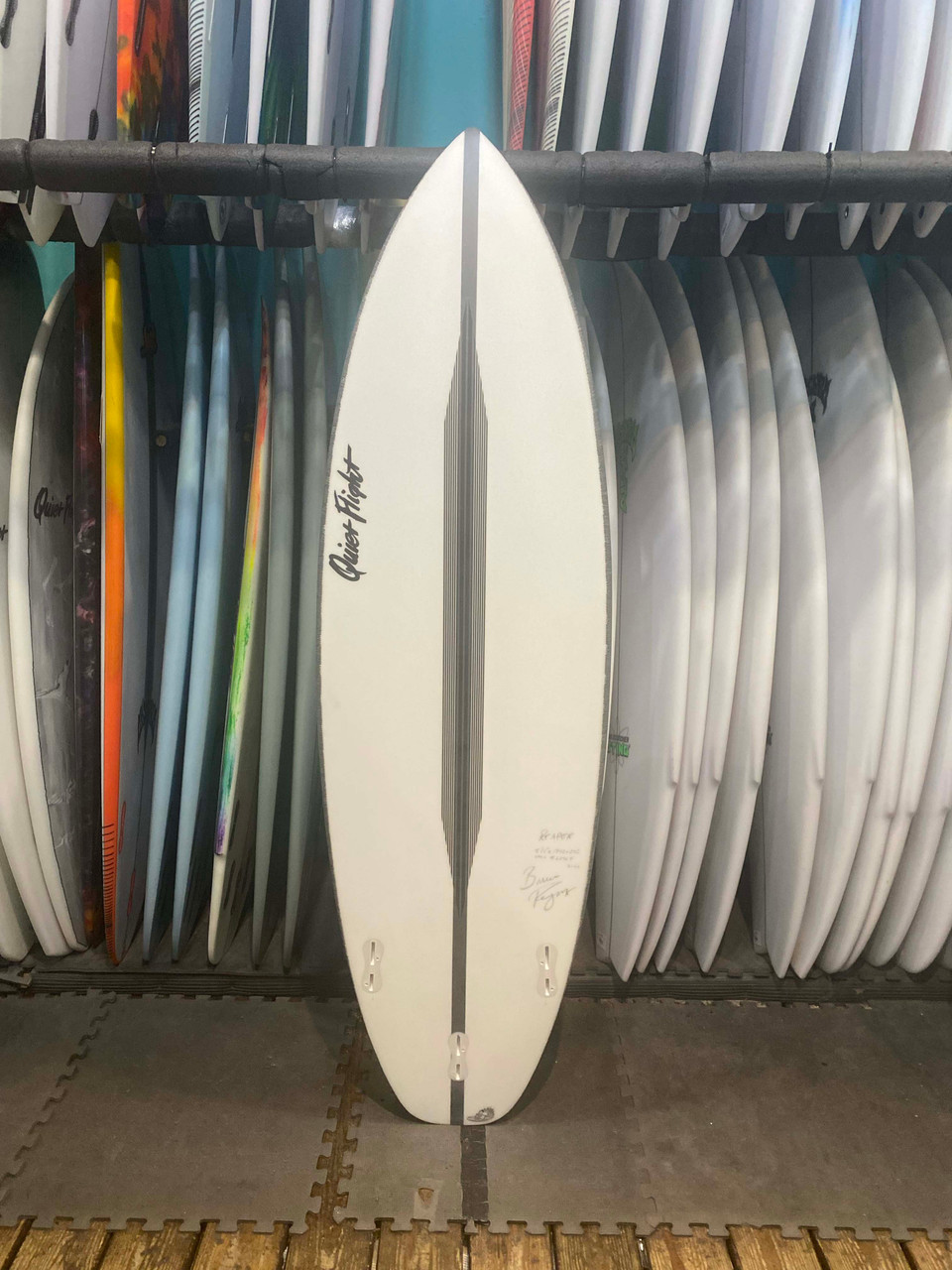 5'11 QUIET FLIGHT REAPER SURFBOARD (RICI56452) - Catalyst