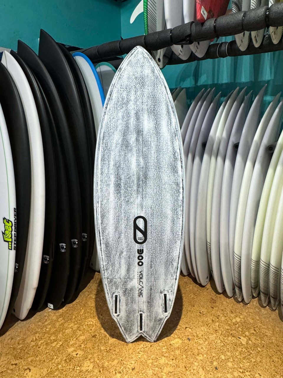 5'6 FIREWIRE GREAT WHITE TWIN VOLCANIC SURFBOARD (5231871) - Catalyst