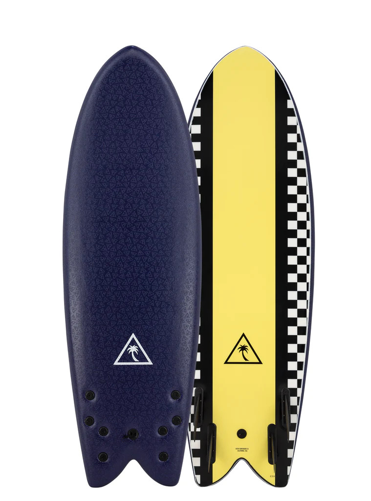 5'8 CATCH SURF RETRO FISH-QUAD SURFBOARD (CS58RF-Q-MB22) - Catalyst