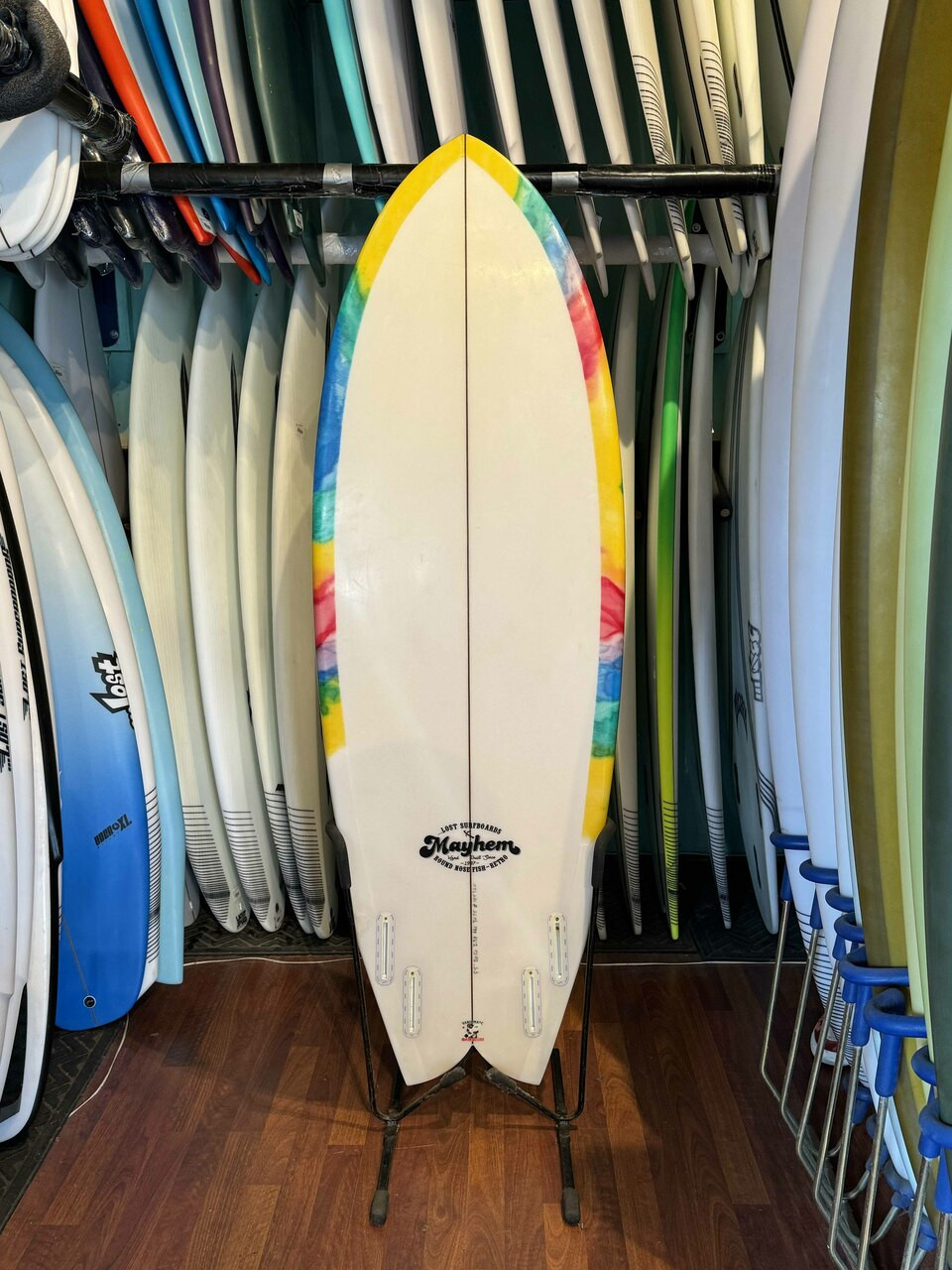 5'5 LOST RNF RETRO USED SURFBOARD (184360) - Catalyst