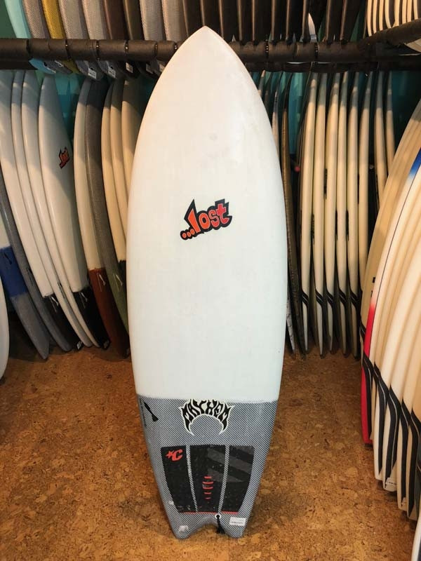 LOST SURFBOARDS/BLACK DAR PUDDLE FISH 5'7