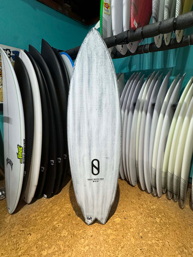 5'8 FIREWIRE GREAT WHITE TWIN VOLCANIC SURFBOARD (5231885) - Catalyst