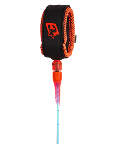 CREATURES RELIANCE COMP 6 : FLURO BLUE SPECK RED LEASH (LCO23006FBLFRBK ...
