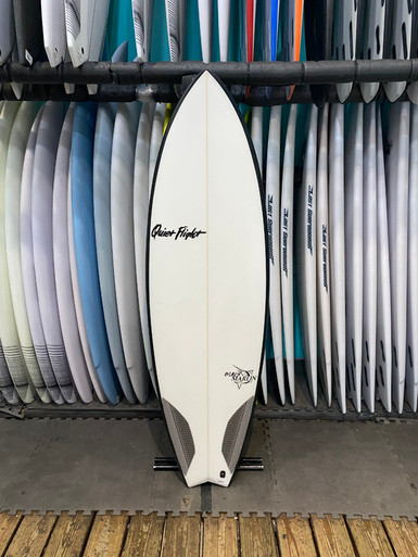 5'8 QUIET FLIGHT BLACK MARLIN SURFBOARD (62637) - Catalyst