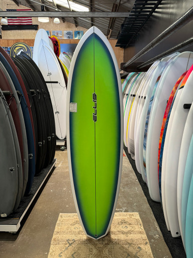 6'3 ELLIS TWIN D SURFBOARD (B2737) - Catalyst at Bashams