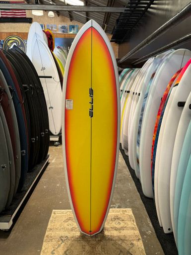 6'3 ELLIS TWIN D SURFBOARD (B2736) - Catalyst