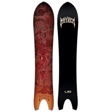 LIBTECH 161 MAYHEM RETRO RIPPER SNOWBOARD (21324152) - Catalyst
