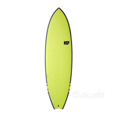 6'4 NSP FISH - ELEMENTS SURFBOARD (40.2 L / Citrus) - Catalyst