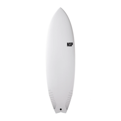 6'8 NSP FISH - PROTECH SURFBOARD (43.7 L / White Tint) - Catalyst