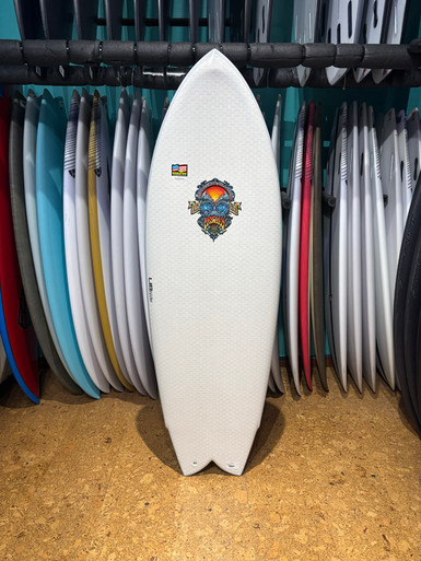 5'7 LOST LIBTECH RNF RETRO FISH SURFBOARD (02202503) - Catalyst