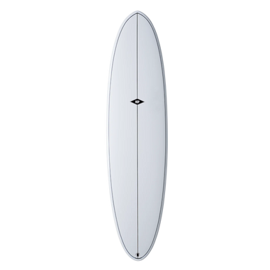 6'8 NSP FUNBOARD - ELEMENTS SURFBOARD (42.1 L / White)(DS) - Catalyst