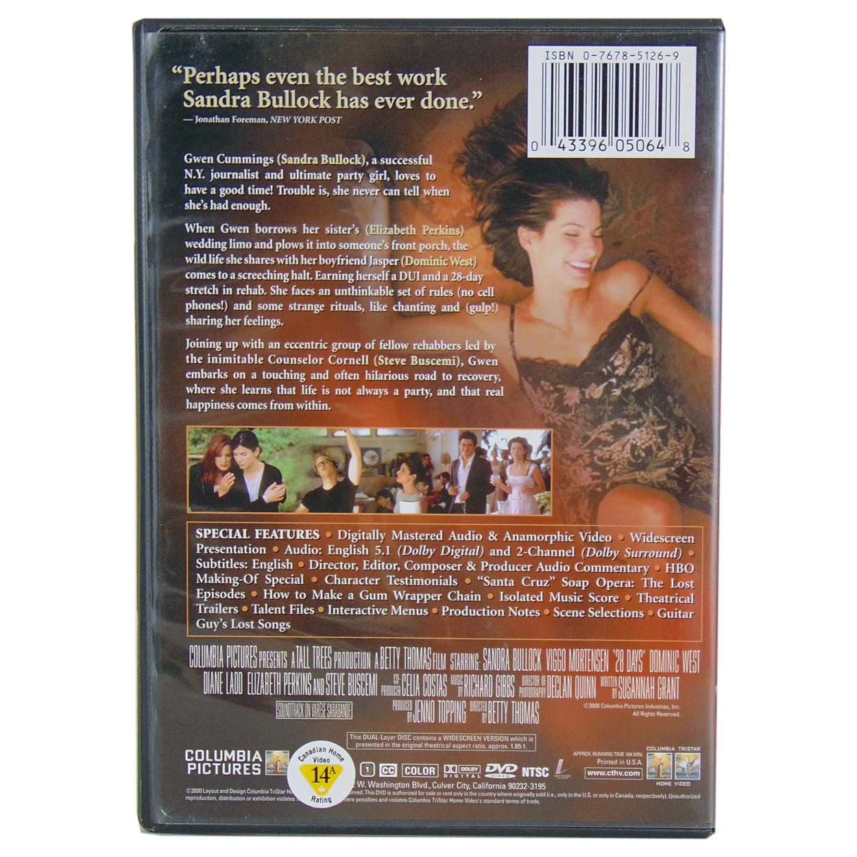 28 Days DVD