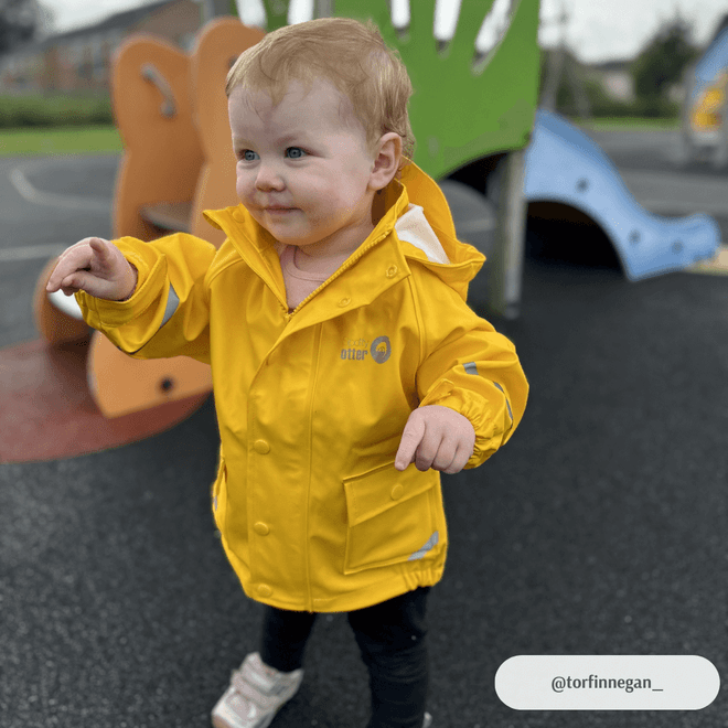 Spotty Otter Forest Ranger Blue PU Jacket