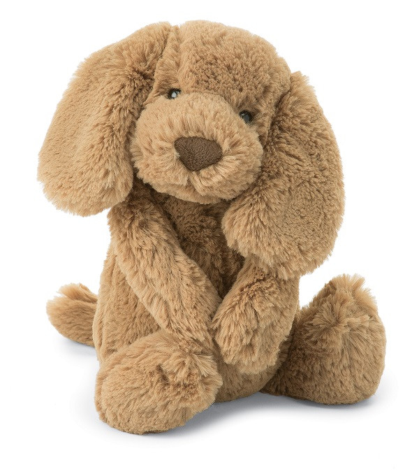 Jellycat Bashful Black & Cream Puppy | Buy at Cow & Lizard