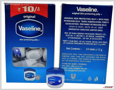 (24 PK) VASELINE ORIGINAL -Triple PURIFIED Lightly Perfumed PETROLEUM ...