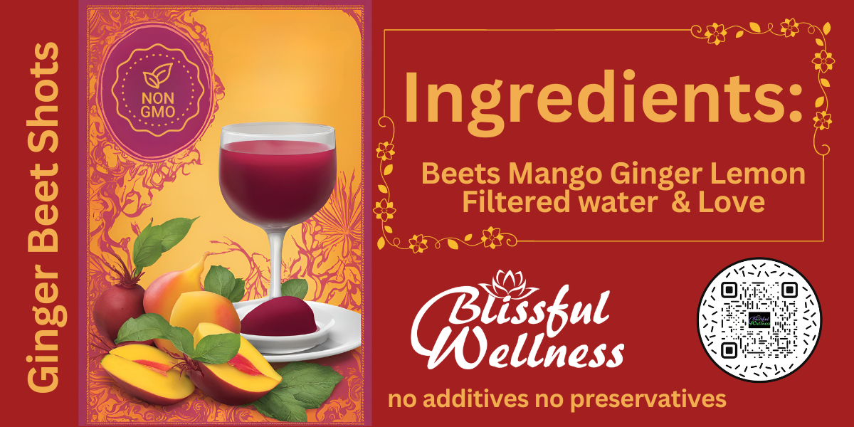 Ginger Beet-Mango Shots