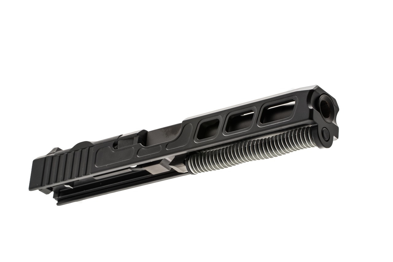 Oden Complete Slide for Glock 17 in Graphite Black Black