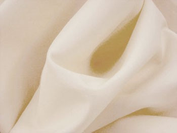 Pongee Plush Anti-Static Lining - Ivory
