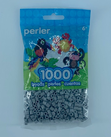 GREY PERLER BEAD BAG 1000