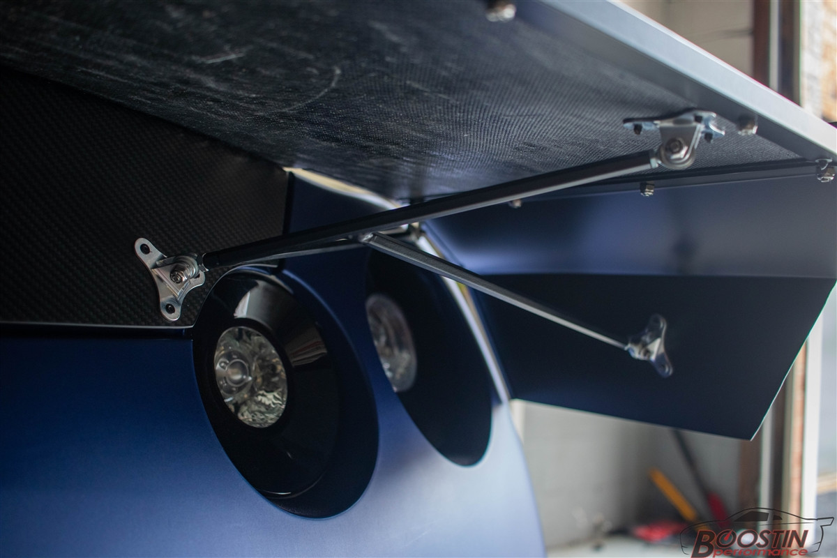 Angry Aero - Carbon Fiber Drag Wing / Trunk Combo (R35 GT-R) - Boostin ...