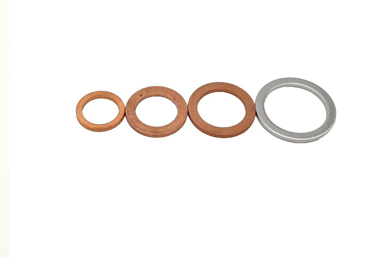 FP Copper Crush Washers - 10, 12, 14, 18mm (Universal)