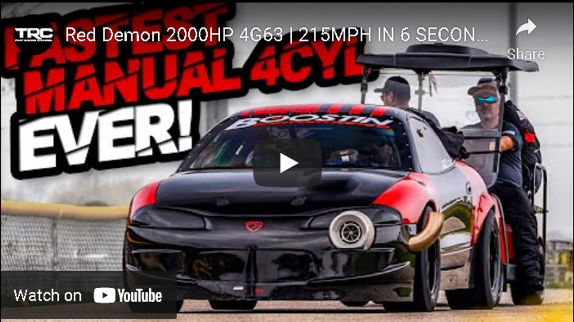 VIDEO: Red Demon World Record 6 Second 1/4 Mile! TRC - Boostin Performance
