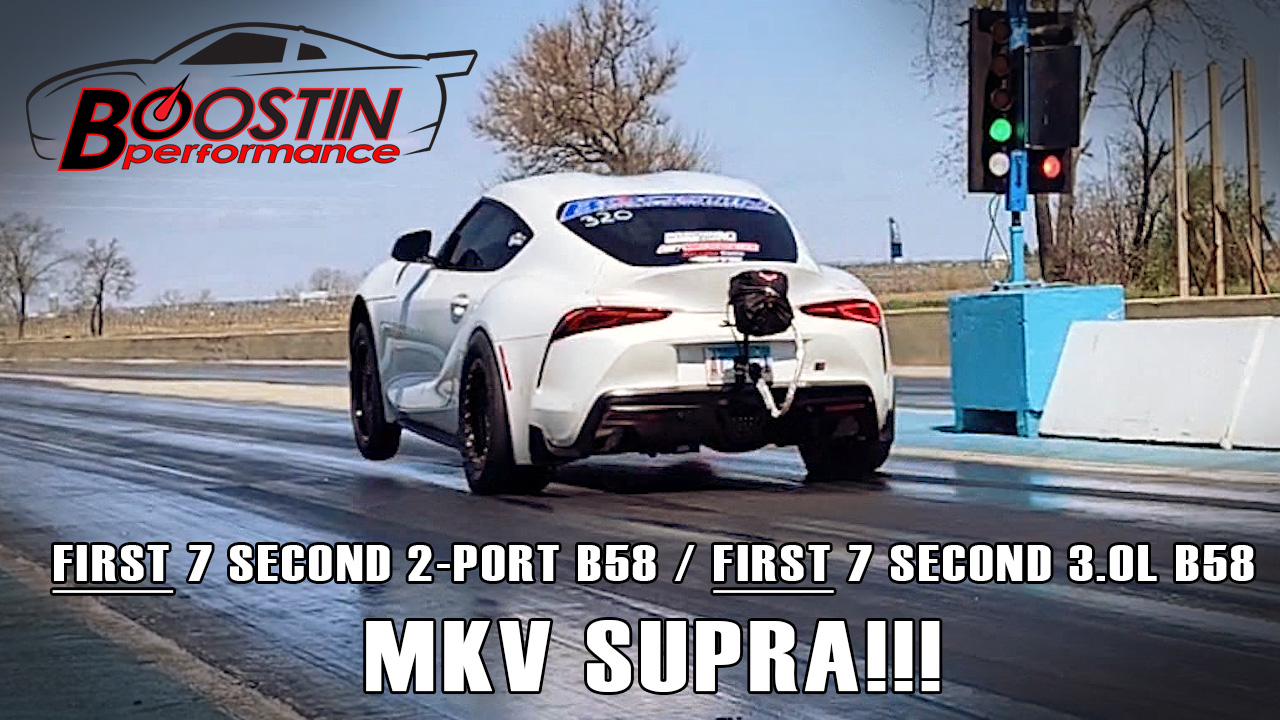 NEW MKV SUPRA RECORD - First 7 Second 3.0L & First 7 Second 2-Port B58 ...